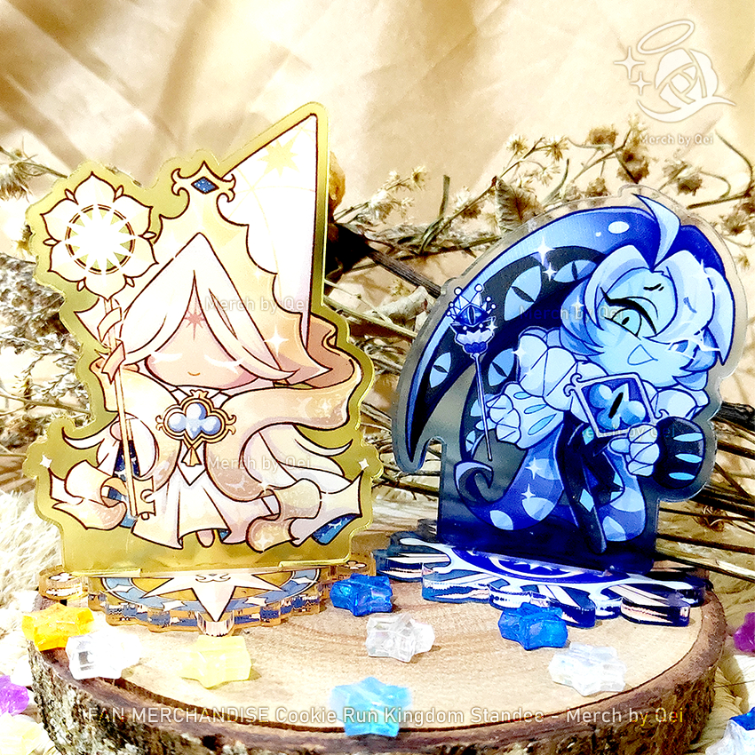 Jual Standee Pure Vanilla Cookie & Shadow Milk Cookie COOKIE RUN ...