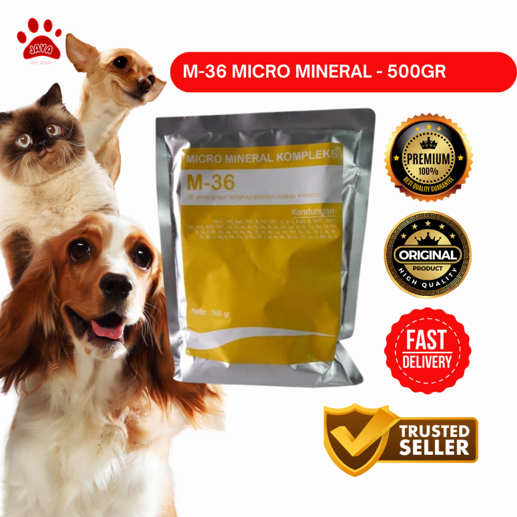 Jual Micro Mineral Kompleks Untuk Tanaman 500 gram - M36 Micro Mineral ...