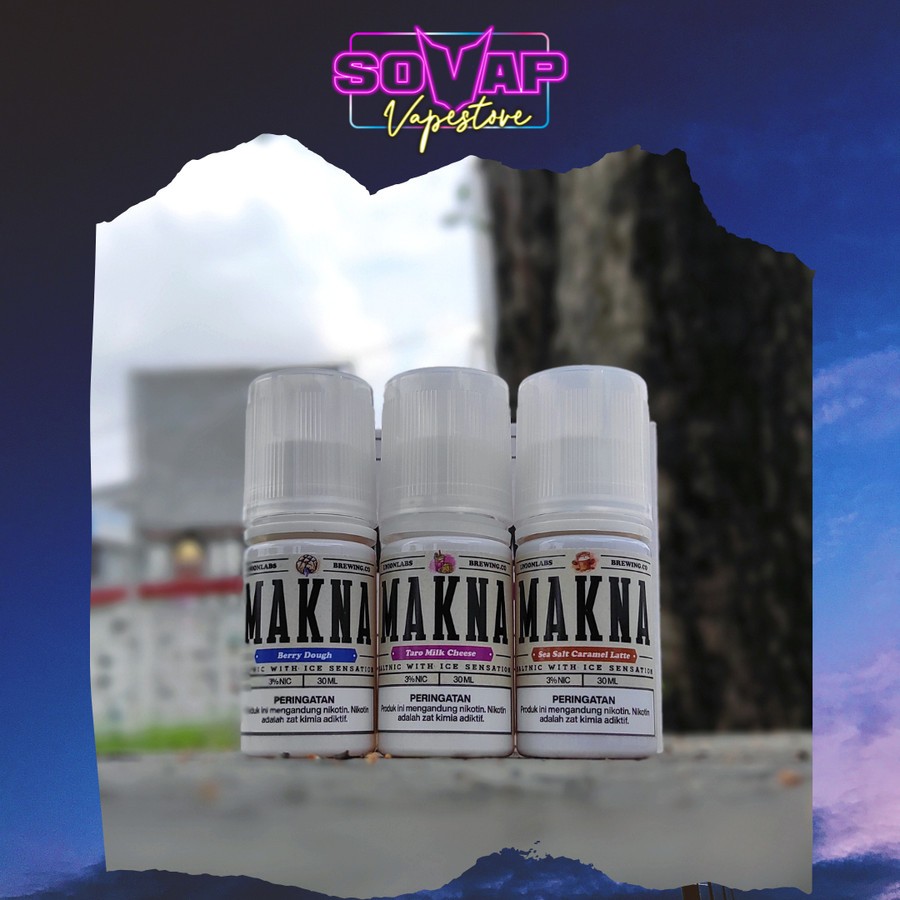 Jual Makna Salt Nic Series 30mg 30ml with Ice Sensation | Makna ICE ...
