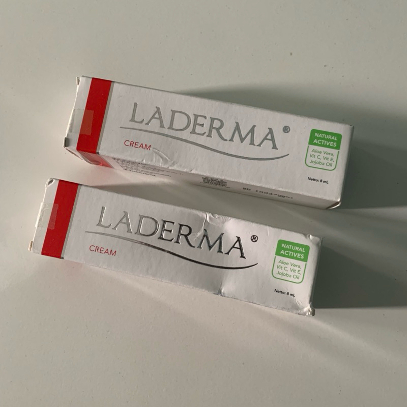 Jual [NEW SEGEL] LADERMA cream 8ml memudarkan bekas luka | Shopee Indonesia