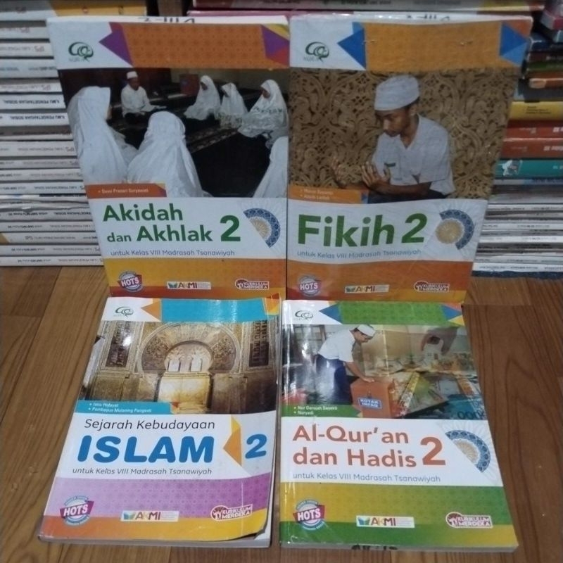 Jual Aqila Kelas 8 MTs Kurikulum Merdeka akidah dan akhlak,Fikih,Sejarah Kebudayaan Islam ...