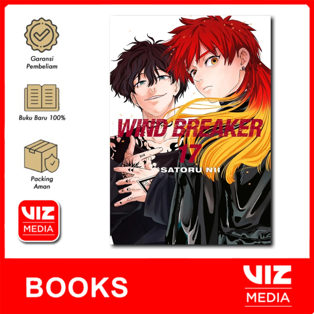 Jual Manga: WIND BREAKER Vol 17 by Satoru Nii (English) - Vizmedia ...