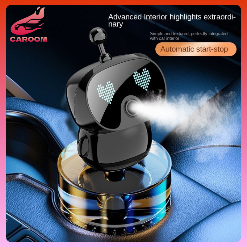 Jual CAROOM Baru AI Robot Diffuser Mobil / Air Purifier Mobil / Parfum Mobil / Aromaterapi ...
