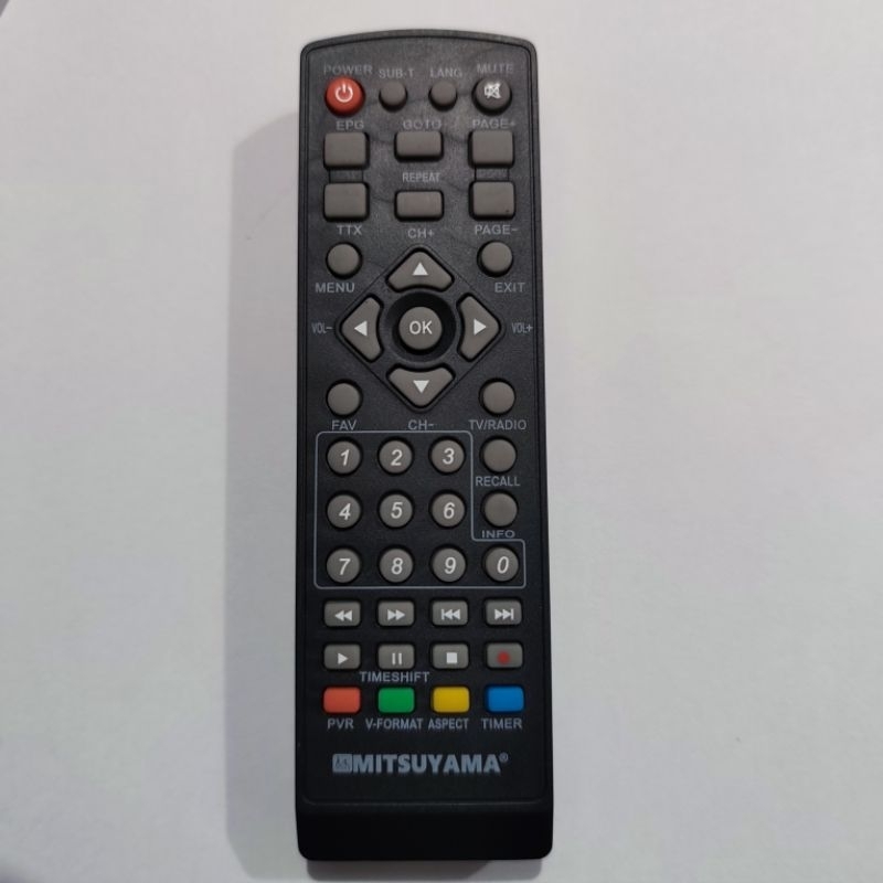 Jual Remote STB DVB T2 / Remote Set Top Box TV UNIVERSAL SEMUA MERK STB ...