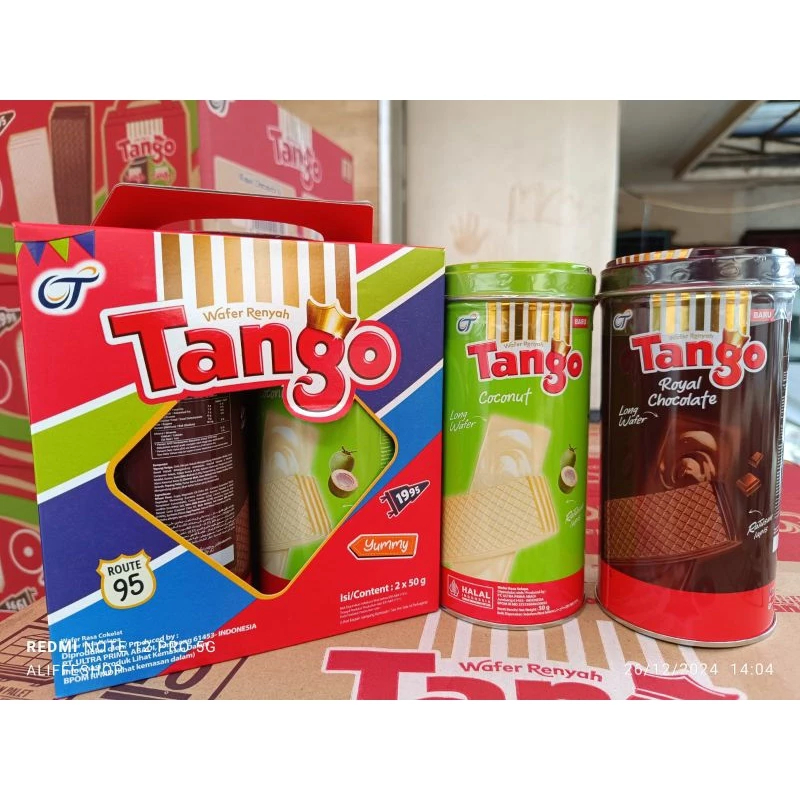 Jual Tango wafer kaleng mix rasa | Shopee Indonesia