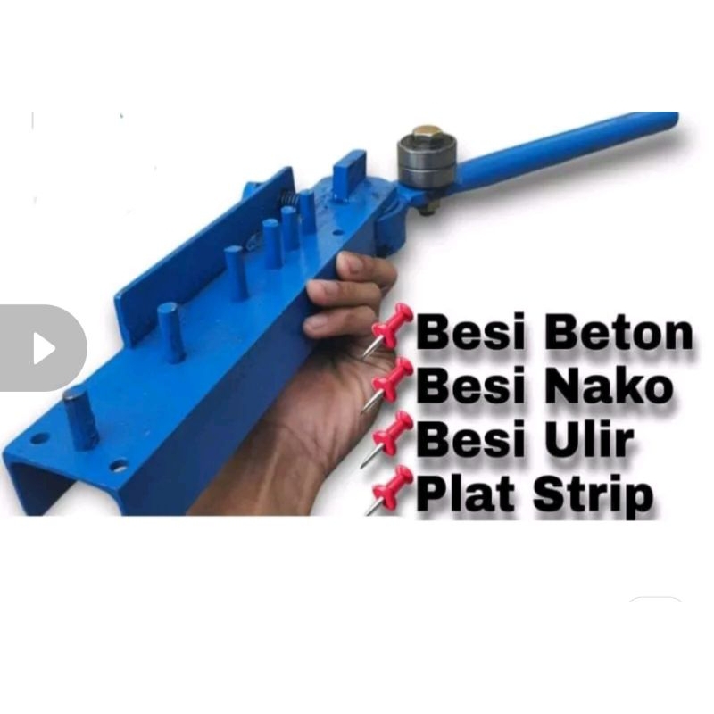 Jual alat tekuk besi ukuran 4/10 mm bahan UNP 5×5cm | Shopee Indonesia