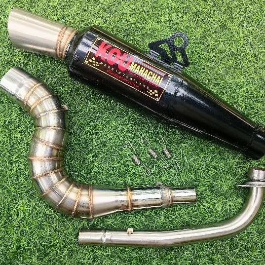 Jual KOU MAHACHAI Pipe canister conical open specs exhaust pipe for ...