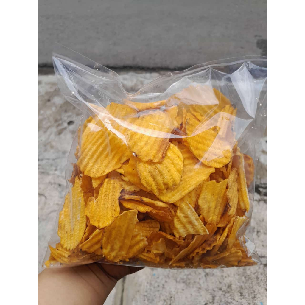 Jual kripik talas/ stick talas/talas gelombang 250gram | Shopee Indonesia