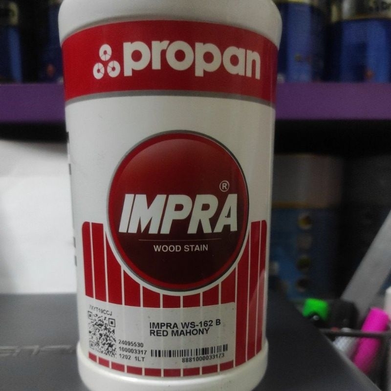 Jual IMPRA WOOD STAIN RED MAHONY / IMPRA WS RED MAHONY | Shopee Indonesia