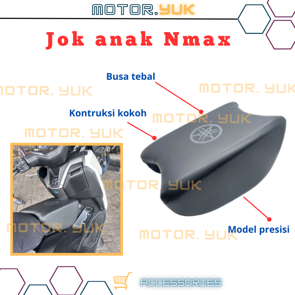 Jual Jok Boncengan Anak New Nmax turbo neo Premium Jok Anak Nmax Old ...