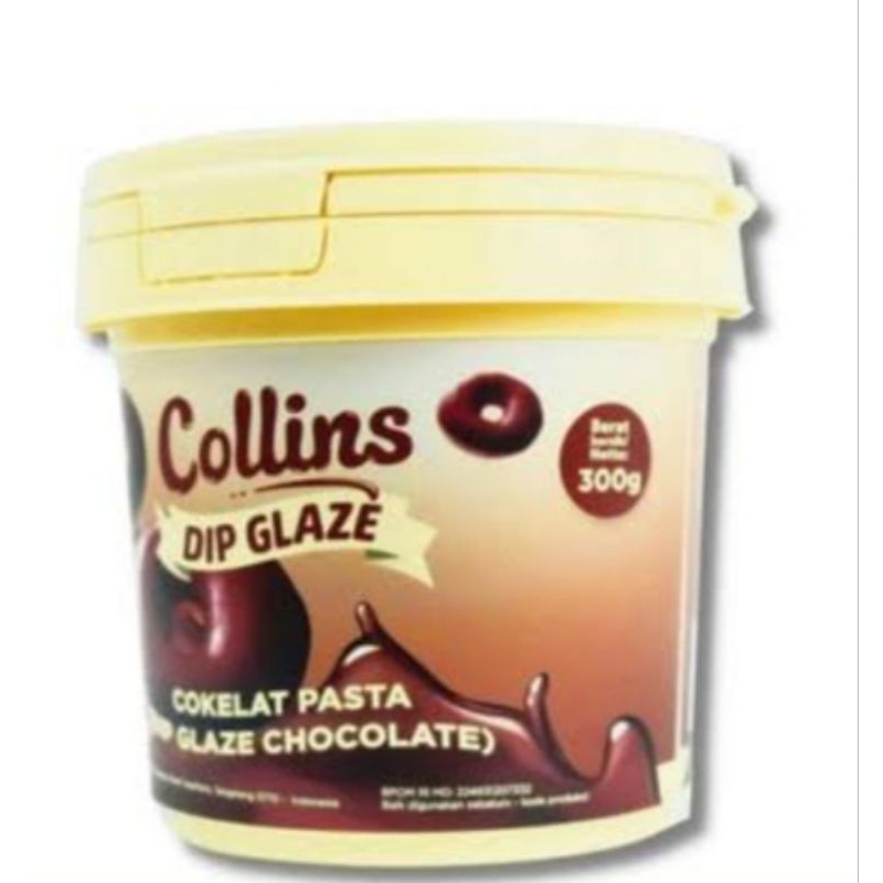 Jual Collins Dip Glaze Rasa Cokelat 300 gr | Shopee Indonesia