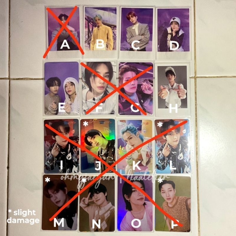 Jual CLEARANCE SALE AAB STRAY KIDS OFFICIAL PHOTOCARD POLAROID ULTRA ...