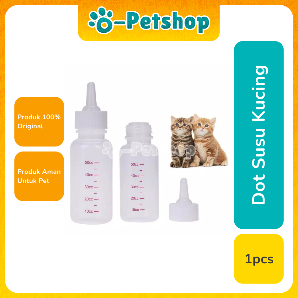 Jual Botol Dot Kucing untuk Anak Kucing / Kitten Anti Tumpah | Shopee ...