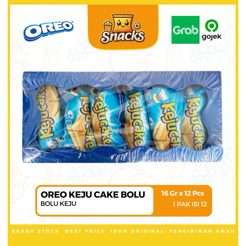 Jual Lav.Snack Kraft Bolu Cake Keju 16GR - 1 PACK | Shopee Indonesia