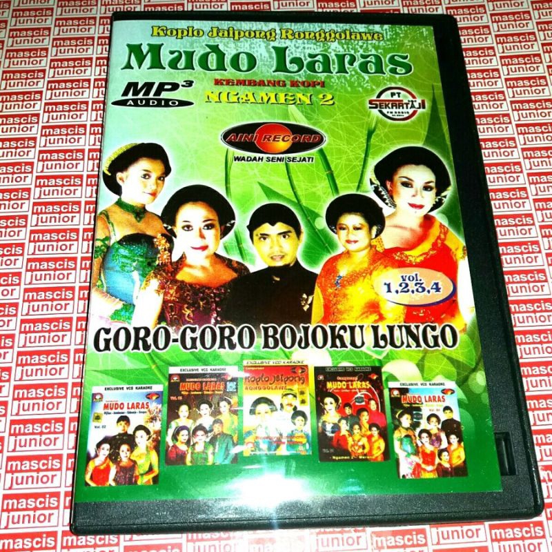 Jual CD MP3 Koplo Jaipong Ronggolawe Mudo Laras Vol 1. 2. 3. 4 KEMBANG KOPI NGAMEN 2 GORO-GORO ...