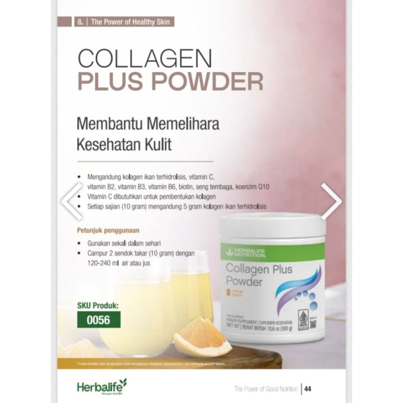 Jual Herbalife Collagen Plus Powder Drink Herbalife Nutrition|Minuman ...