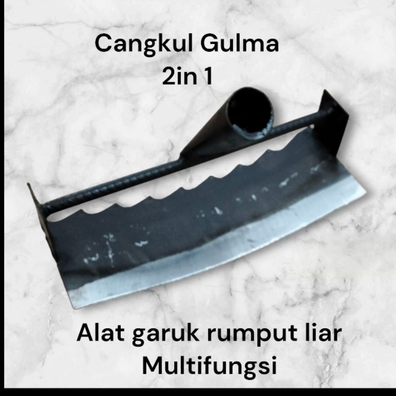 Jual alat garuk rumput liar gulma asli baja / cangkul Garuk super tajam ...