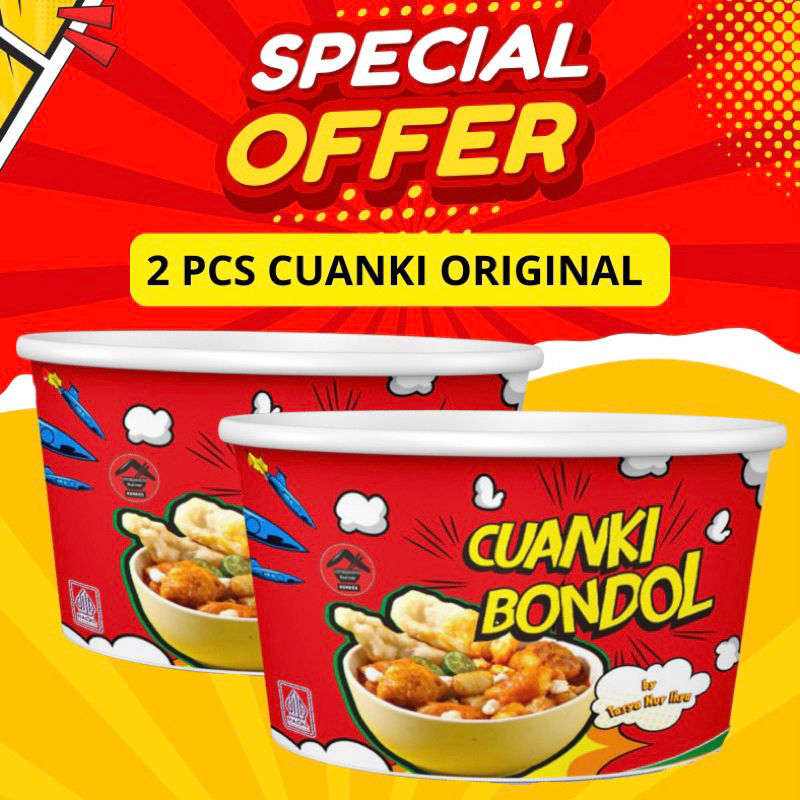 Jual 2 CUANKI ORIGINAL/ CUANKI PEDAS VIRAL (Free Bubblewrap) | Shopee ...