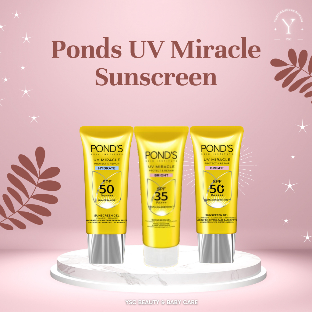 Jual Pond'S UV Protect Sun Serum Spf 50+ / SPF35 PA++++ UVA UVB ...
