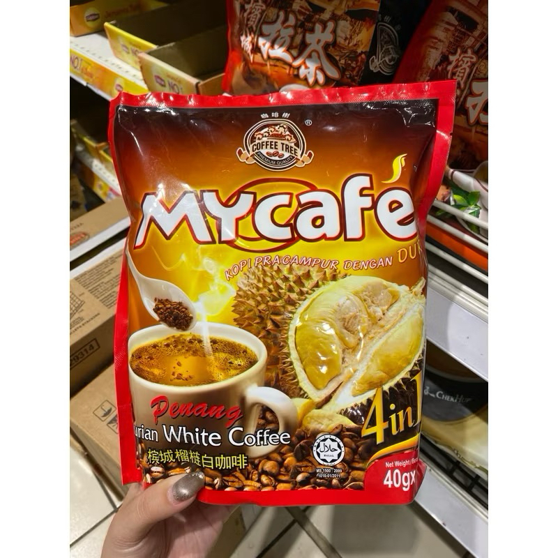 Jual coffee tree mycafe penang durian white coffee 4in1 isi 15 sachet 600gr | Shopee Indonesia