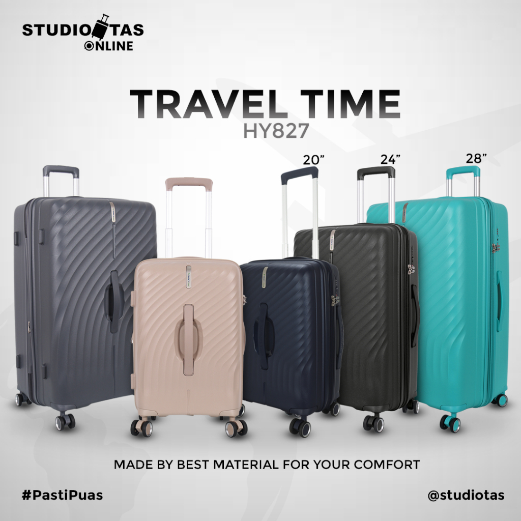 Jual Travel Time Koper PP TRUNK 20 inci HY827-20 | Shopee Indonesia