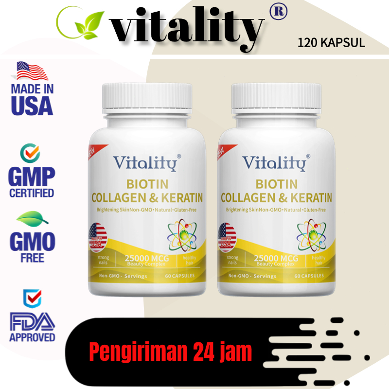 Jual Suplemen Biotin Untuk ，Pertumbuhan Kembali Rambut, Melawan Rambut ...