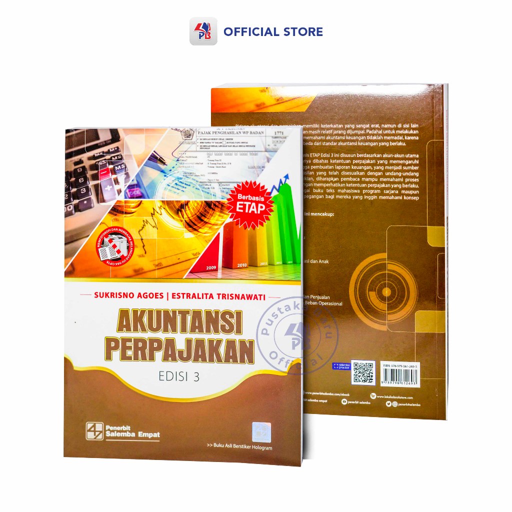 Jual Buku Akuntansi Perpajakan Edisi 3 / Salemba Empat / PT Salemba ...