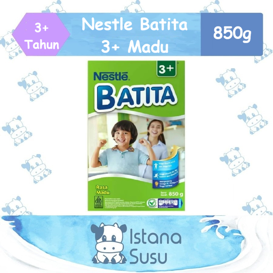 Jual Nestle Batita 1+ / 3+ / 5+ Susu Pertumbuhan Rasa Vanila Madu 850g | Shopee Indonesia