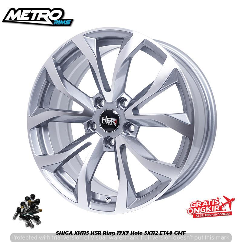 Jual VELG RACING MODEL ELEGANT RING 17 MOBIL MERCY W202 203 204 MINI ...