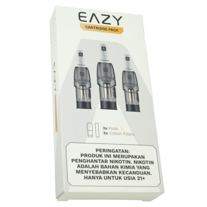 Jual CATRIDGE EAZY POD FILTER TIP 1.0 OHM 2ML BY EAZY.CORP | Shopee ...