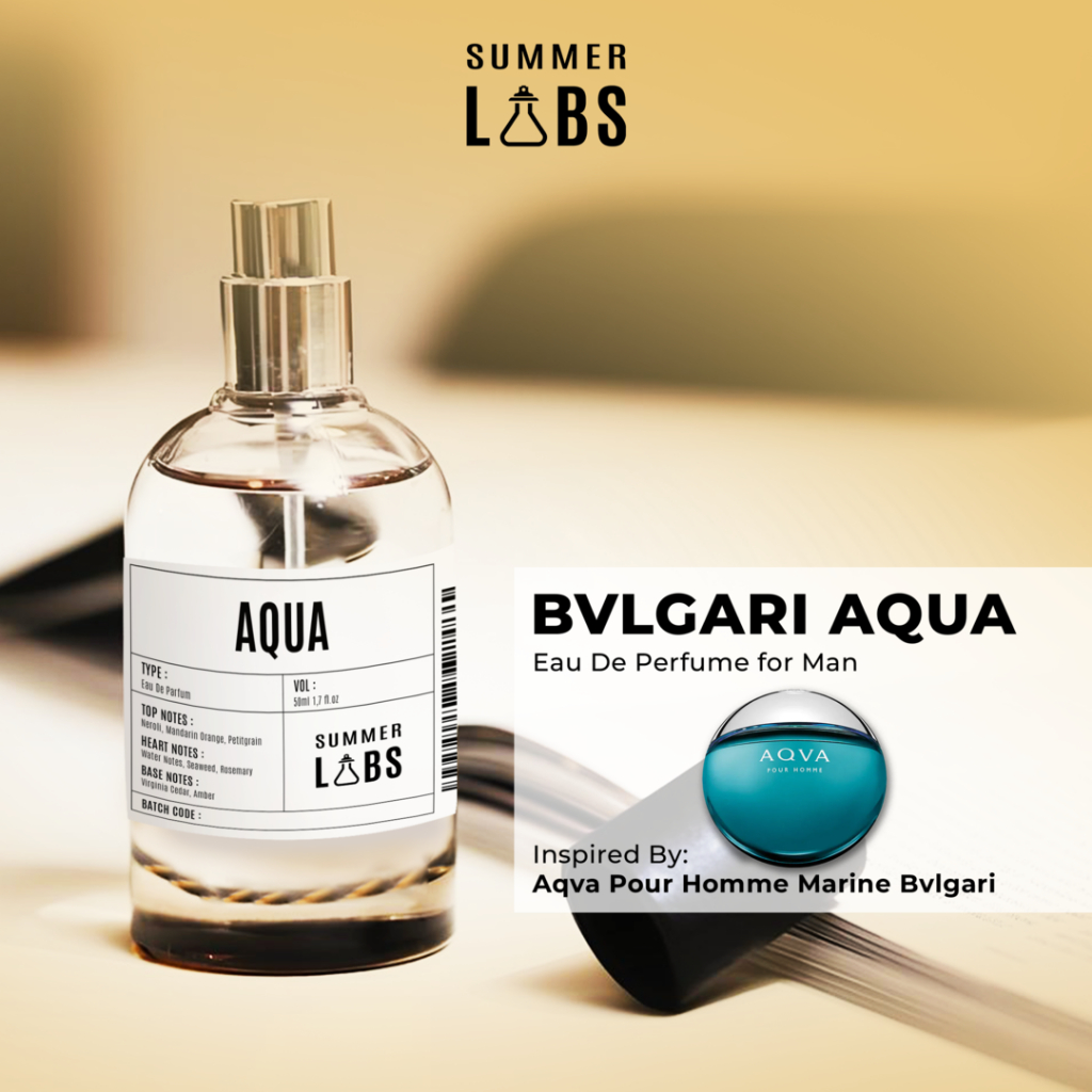 Jual Summer Labs - Perfume Aqua EDP for Man Parfum Pria | Shopee Indonesia