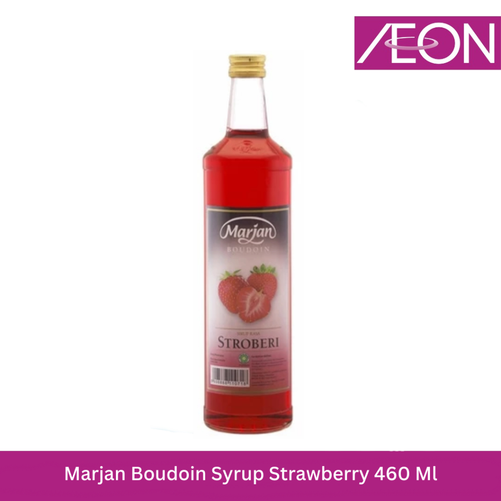 Jual Marjan Boudoin Syrup Strawberry 460 Ml | Shopee Indonesia