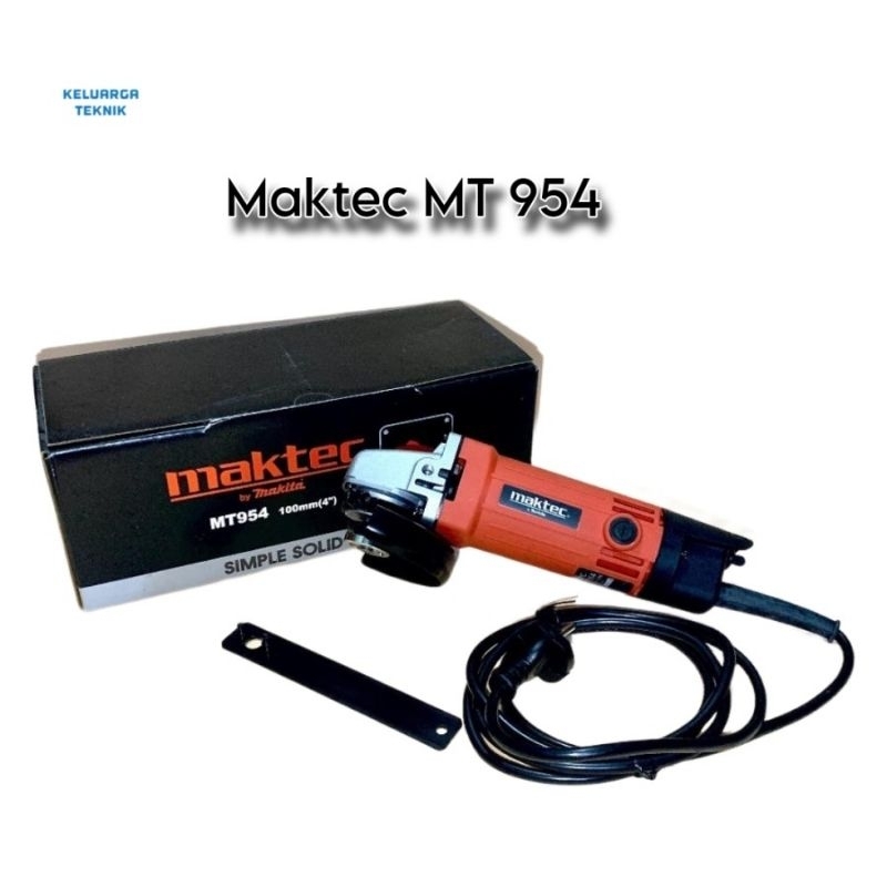 Jual Maktec MT 954 Mesin Gerinda 4 inch/ ORIGINAL MAKTEC | Shopee Indonesia