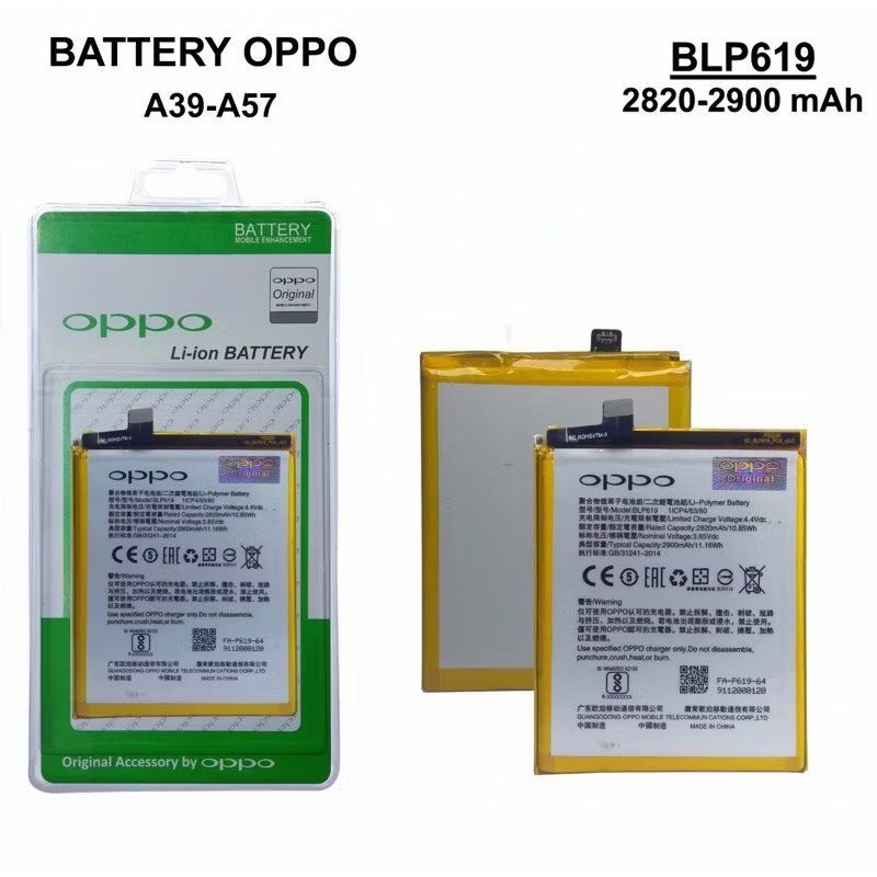 Jual Baterai Batre Battery HP OPPO A39 CPH1605 ORIGINAL Model Batrei ...