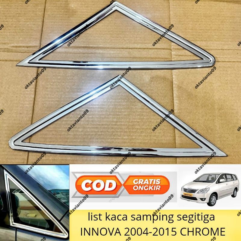 Jual List kaca segitiga depan Innova 2004 2005 2006 2007 2008 2009 2010 ...