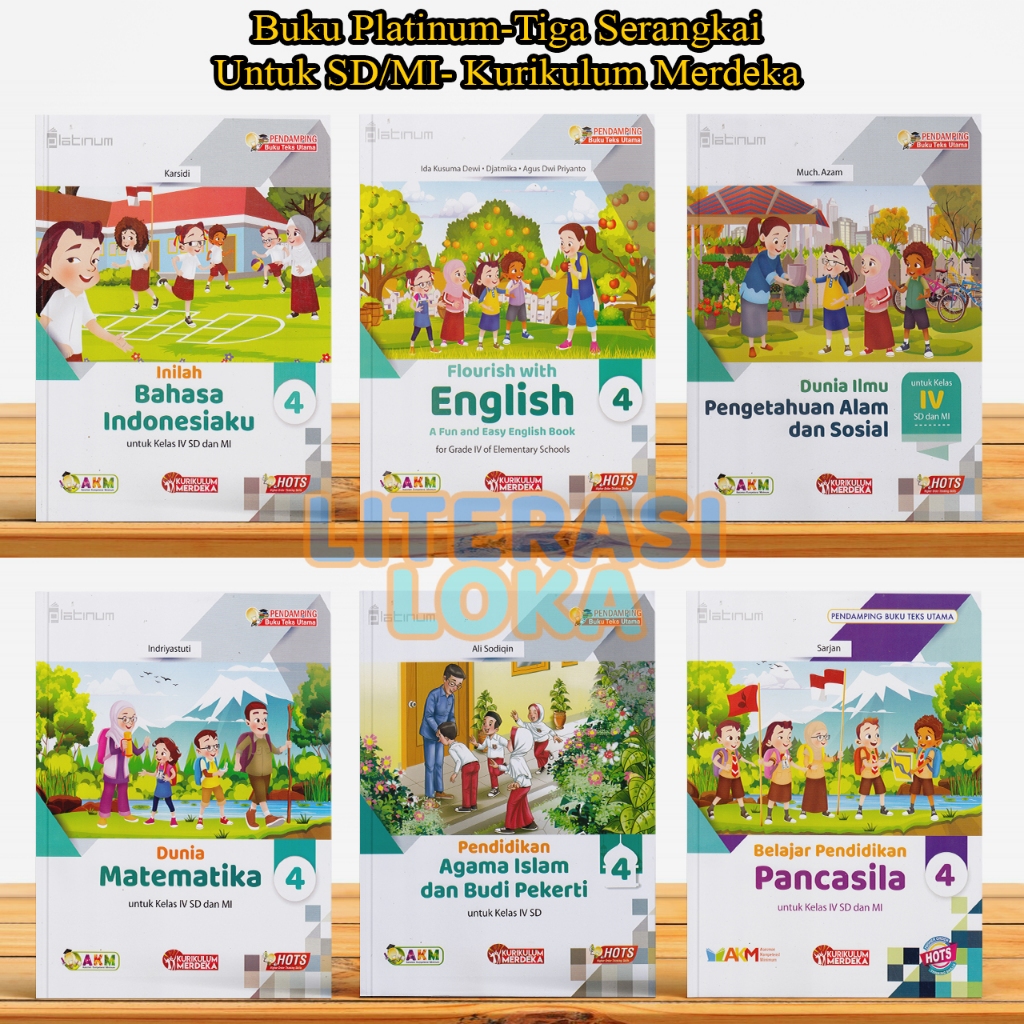 Jual IK6 Buku Platinum Kelas 4 SD/MI (2025) Tiga Serangkai Lengkap Kurikulum Merdeka | Shopee ...