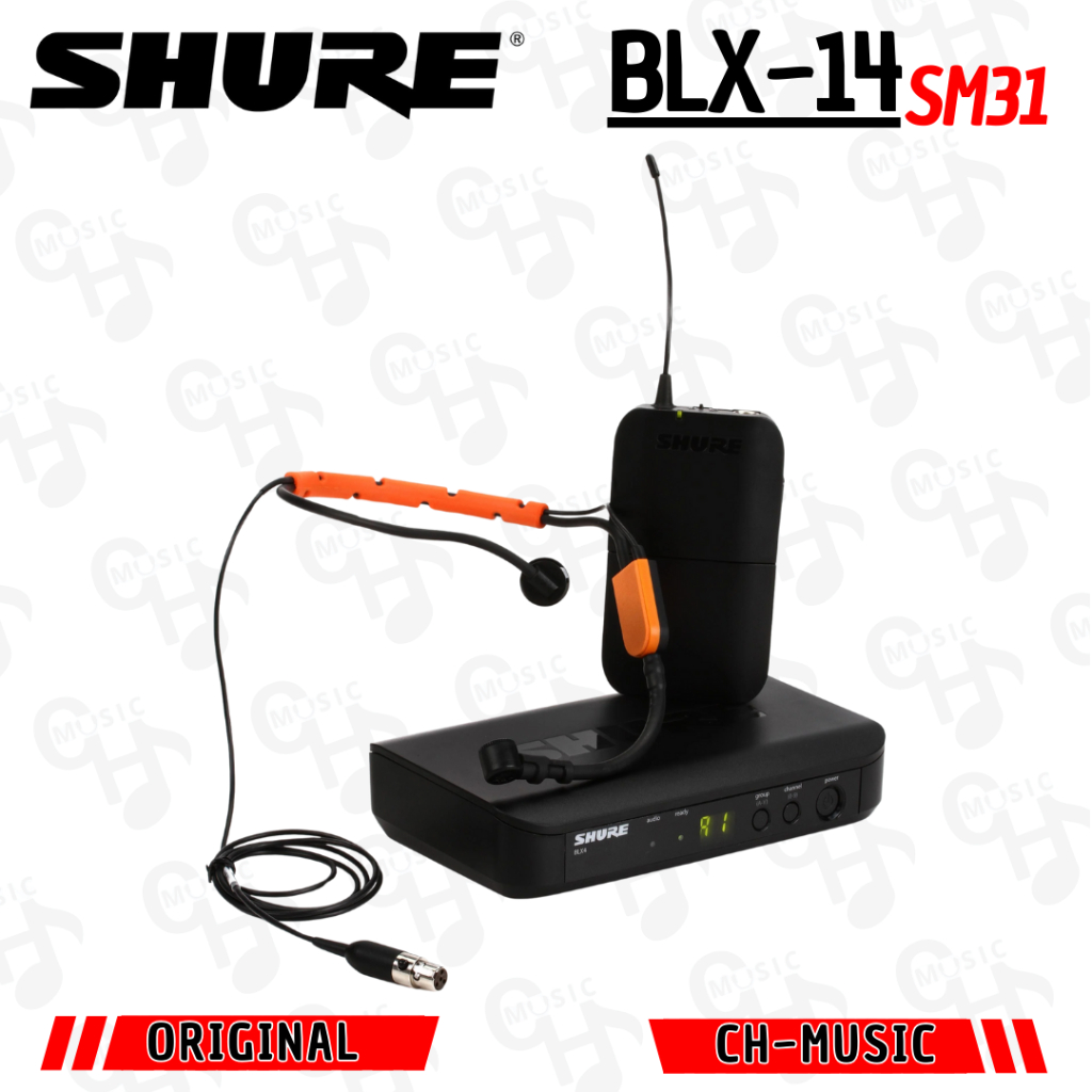 Jual Shure BLX14/SM31 Wireless Headworn Microphone System | Shopee ...