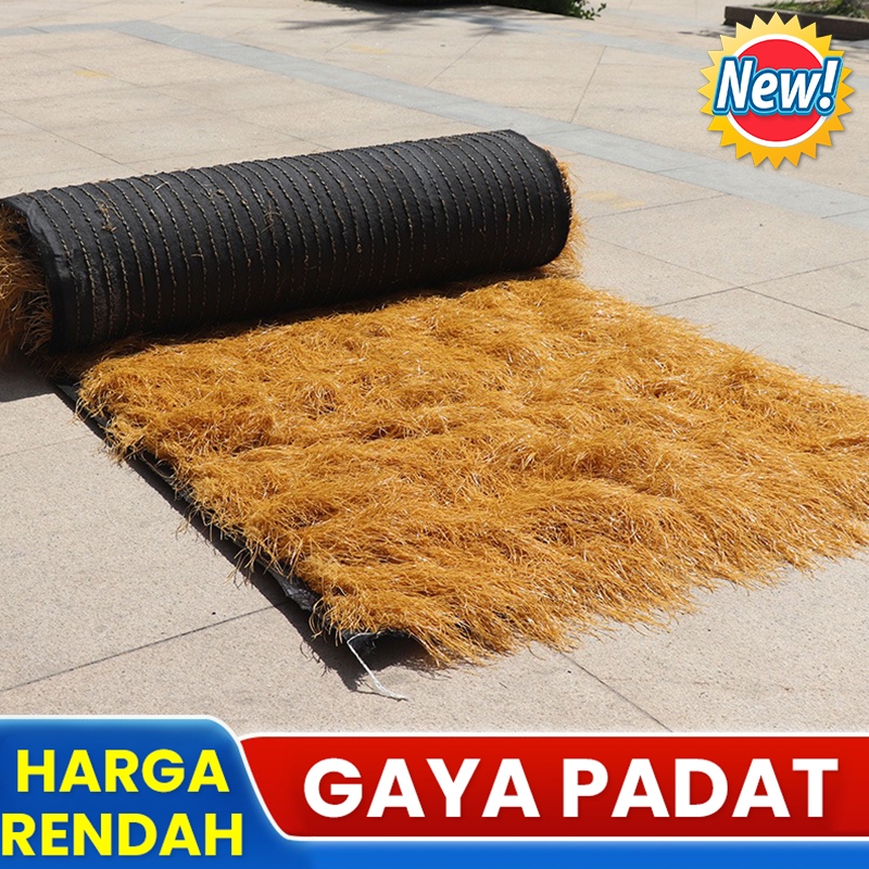 Jual Atap Rumput Sintetis Buatan,Rumput,Gulungan Jerami Kuning Untuk ...
