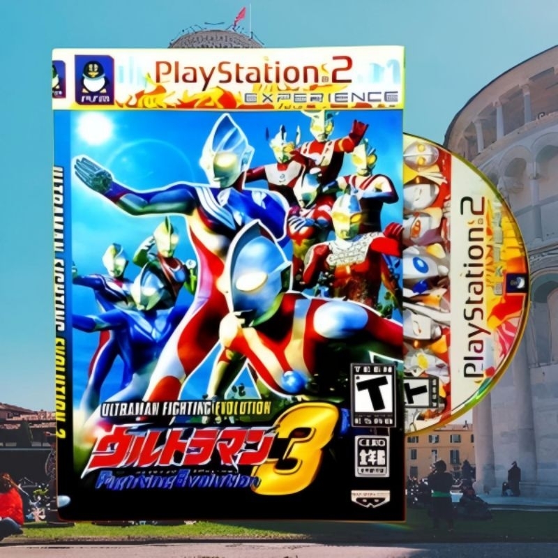 Jual Kaset Playstation 2 Game Ultraman Fighting Evolution 3 - Ps2 Game ...
