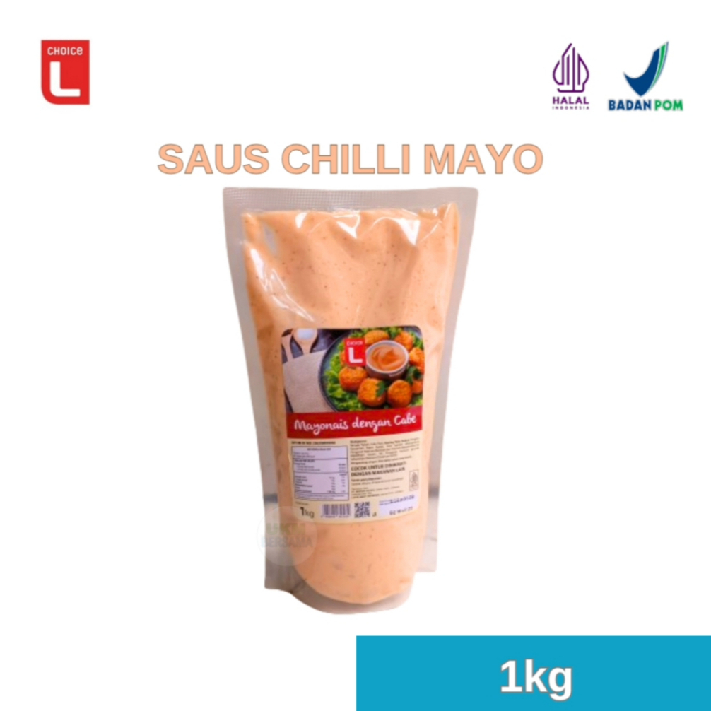 Jual Choice L Mayonnaise Chilli Mayones Rasa Pedas Dengan Cabe ...