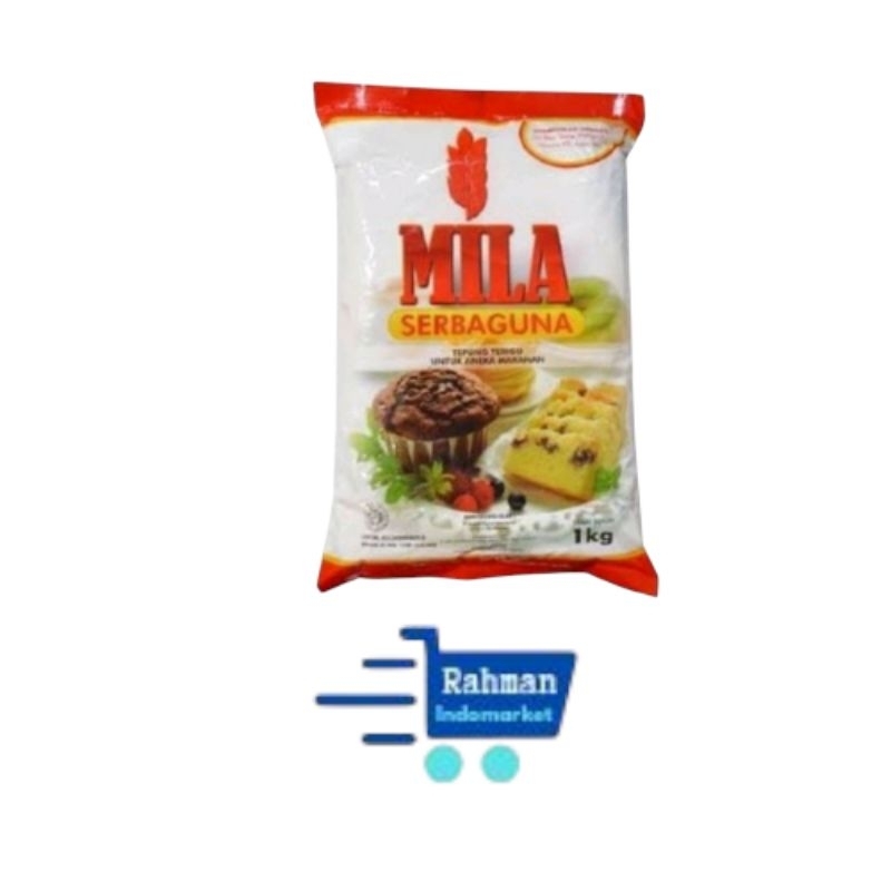 Jual MILA TEPUNG TERIGU PROTEIN SEDANG 1kg | Shopee Indonesia