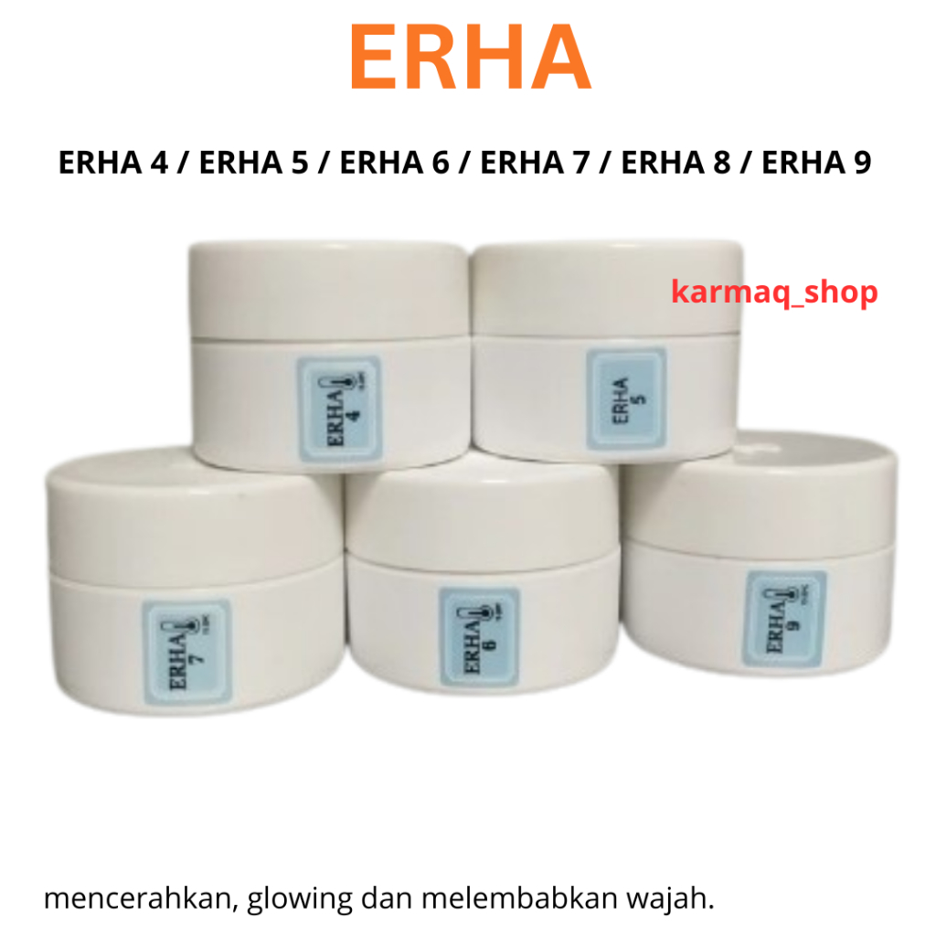 Jual Cream ERHA 4 / ERHA 5 / ERHA 6 / ERHA 7 / ERHA 8 / ERHA 9 ...