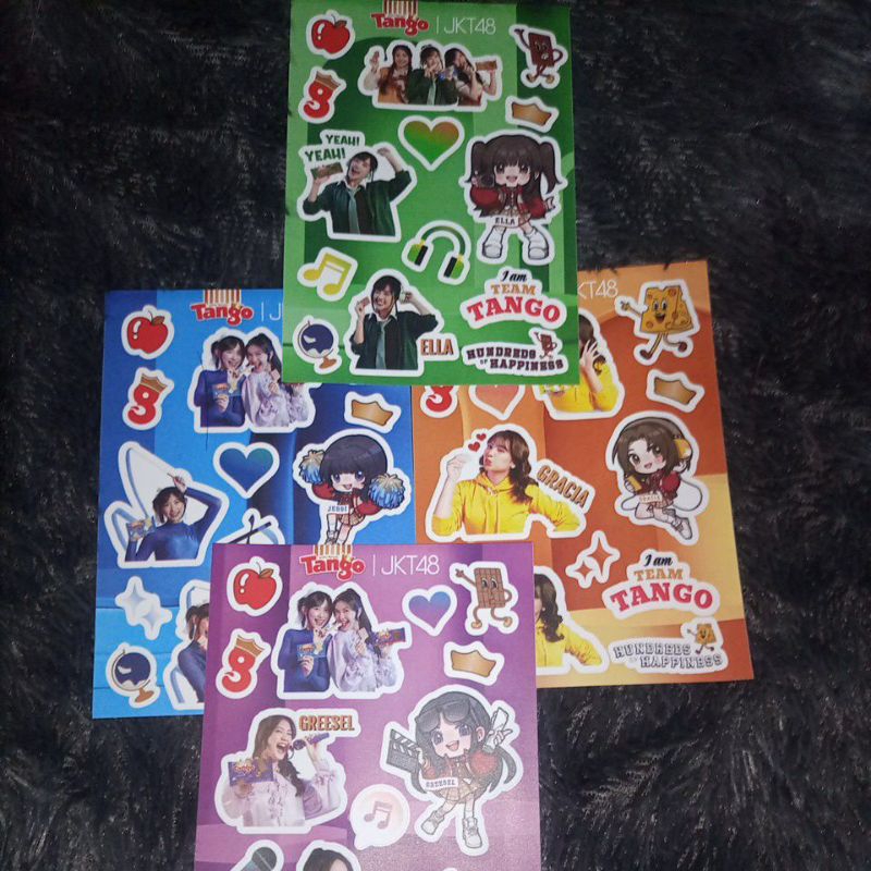 Jual STICKER JKT48 & TANGO WAFFLE X JKT48 | Shopee Indonesia