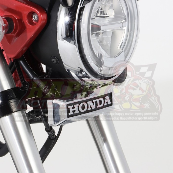 Jual Honda Logo Japan Front Emblem Kit Grill Horn Relocation Dax ST125 ...