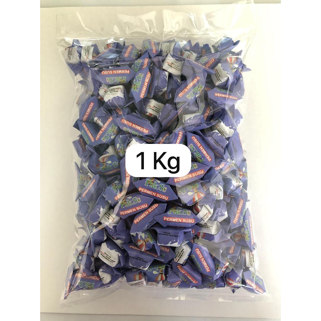 Jual Pak Si Permen susu 1 kg Permen Lebaran Permen susu sapi jadul ...