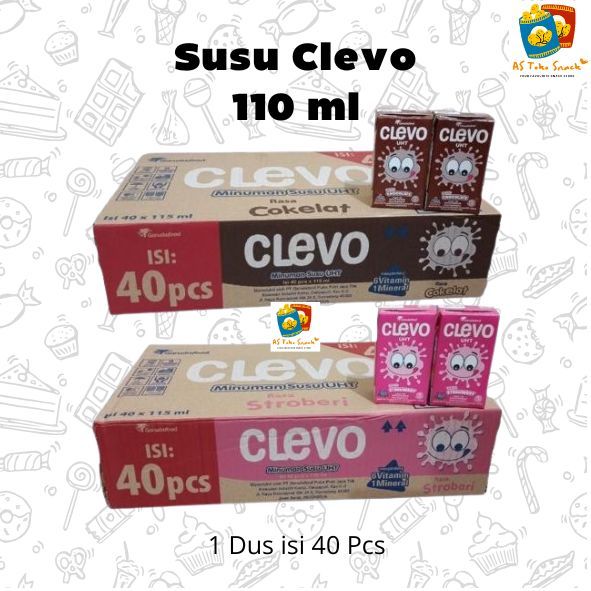 Jual Susu Clevo 115 ml (1 Dus) | Shopee Indonesia