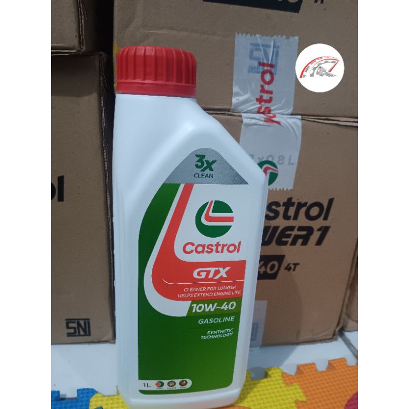 Jual Castrol GTX 10W-40 Oli Mesin Mobil 1L | Shopee Indonesia