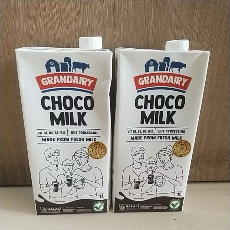 Jual Susu Grandairy UHT 1LT Chocolate milk | Shopee Indonesia