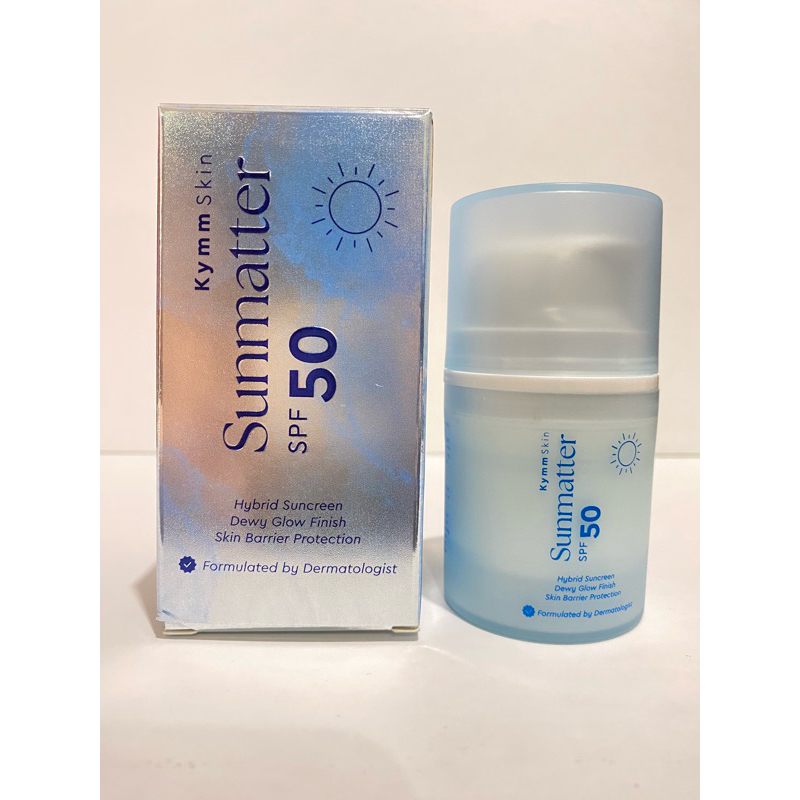 Jual (preloved) KYMM SKIN Sunmatter Sunscreen SPF 50 PA+++ | Shopee ...
