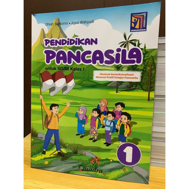 Jual Pendidikan Pancasila SD/MI Kelas 1 Kurikulum Merdeka Penerbit Quadra | Shopee Indonesia